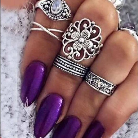 Jewelry | New Midi Rings 5 Ring Set | Poshmark